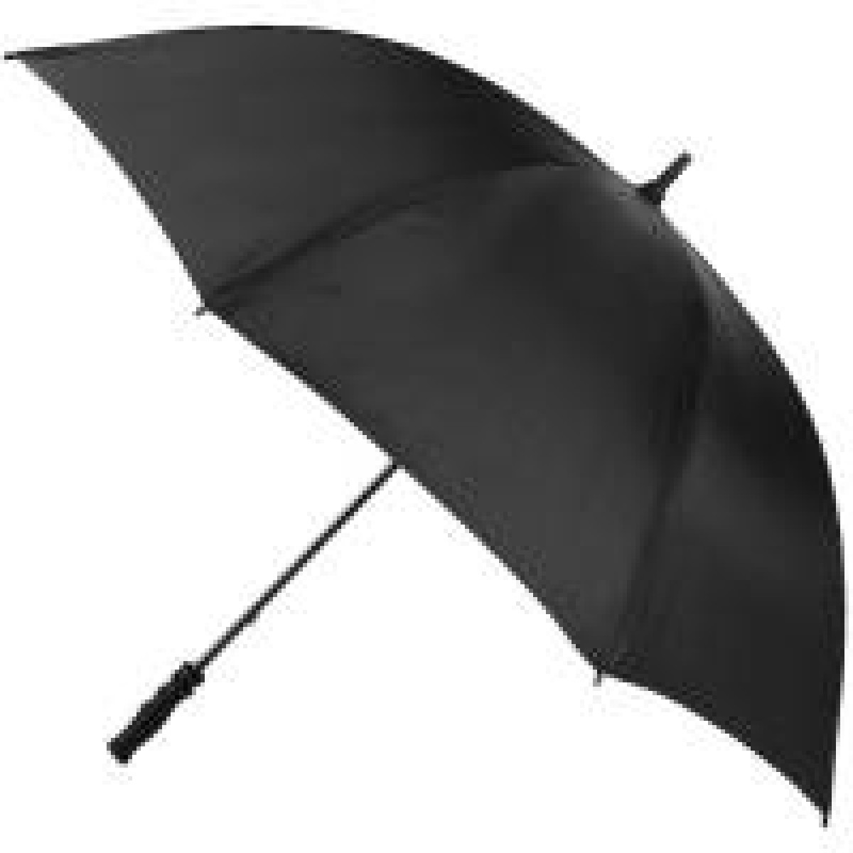Casey Large Handheld Black Umbrella - Pihas Technologies